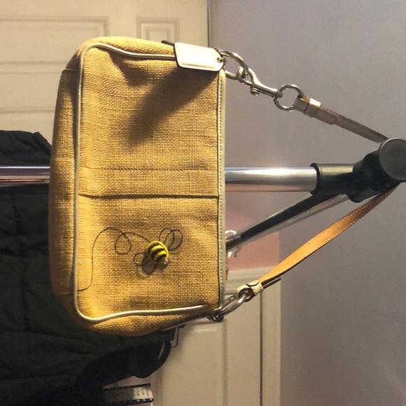 Coach | Bags | Coach Embroidered Flowers And Bees Small Bag | Poshmark